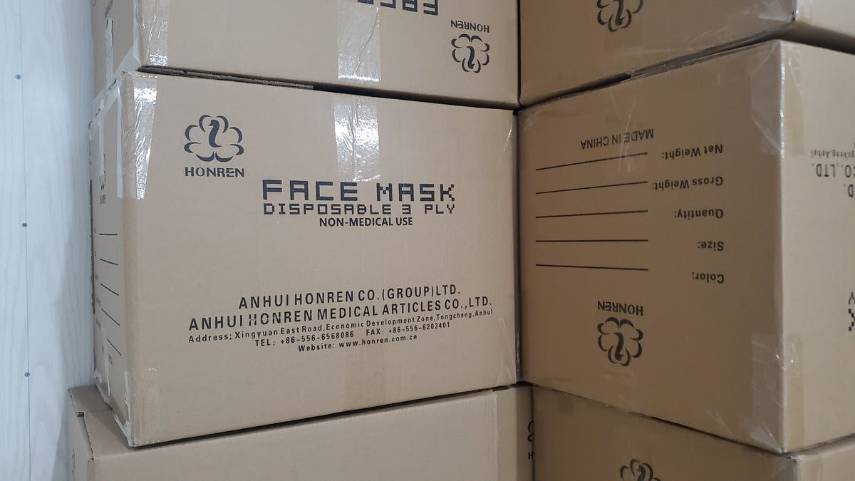 Honren 3 Ply Disposable Face Mask – KangaGadgets